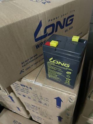 ẮC QUY KÍN KHÍ (VRLA AGM) GLOBE 6V-5AH (20HR), WP5-6, F1 - MINH HUY @ www.luudien.vn